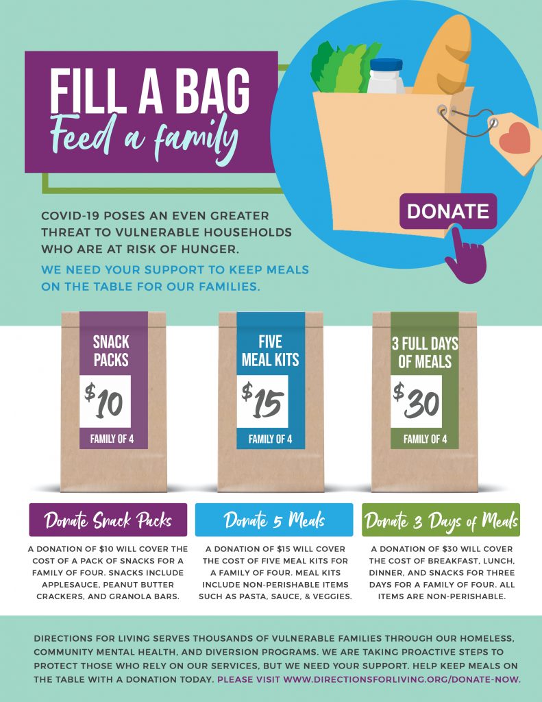 Fill a Bag, Feed a Family – Directions for Living